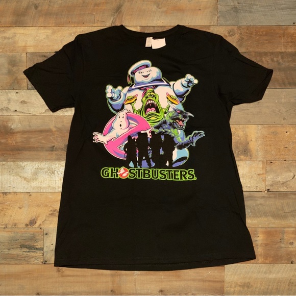 Hot Topic | Shirts | Ghostbusters Neon Halloween Shirt Fright Rags ...